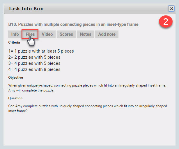 WebABLLS Support Center