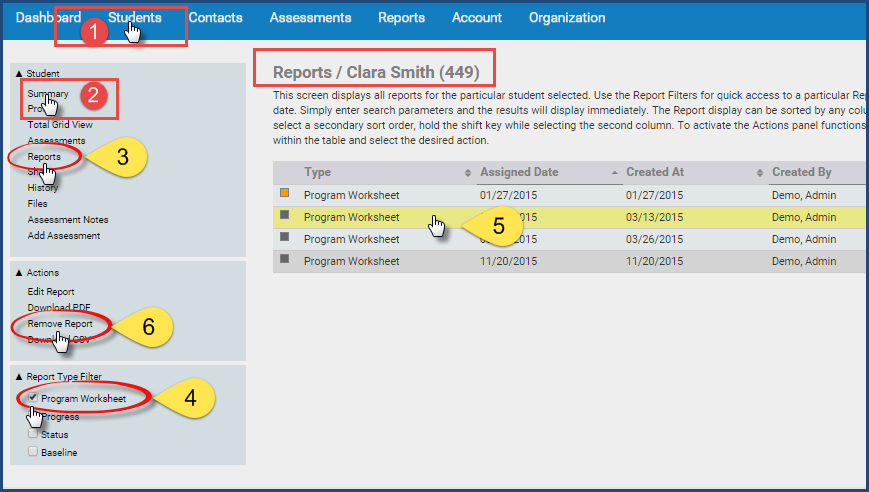 WebABLLS Support Center
