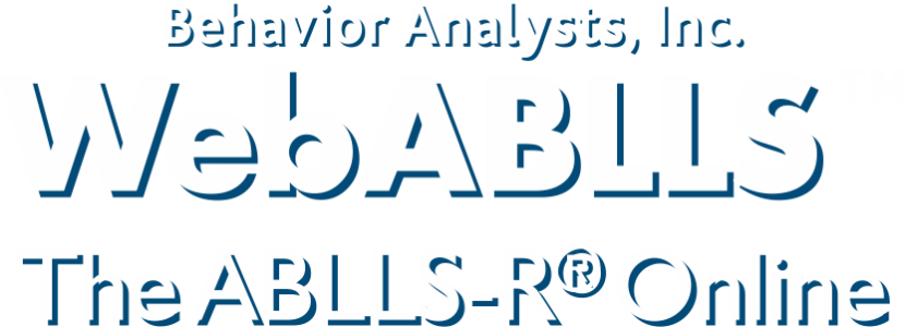 WebABLLS Support Center